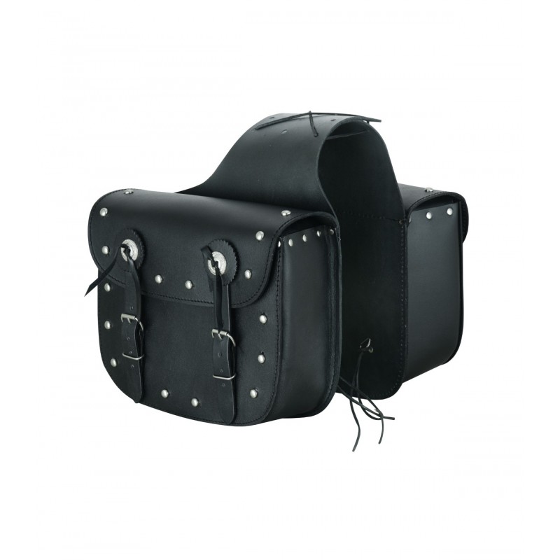 Alforges de couro para moto