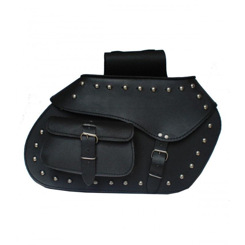 Alforges de couro para moto 22 litros x 2 C75