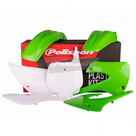 Kit plástico completo Polisport Kawasaki KX85 2001-2013 KX100 2004-2013